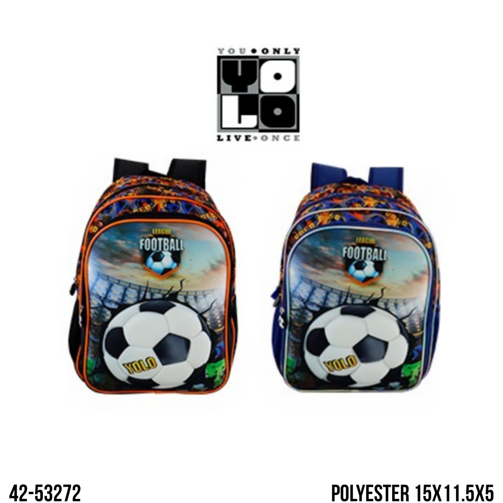 YOLO MOCHILA (15X11.5X5) – 42-53272 – Derek