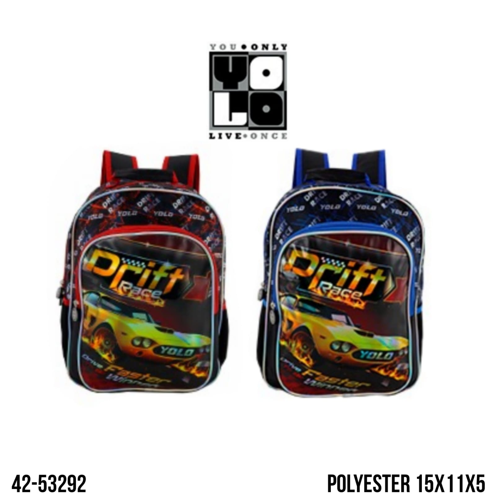 YOLO MOCHILA (15X11X5) – 42-53292 – Derek