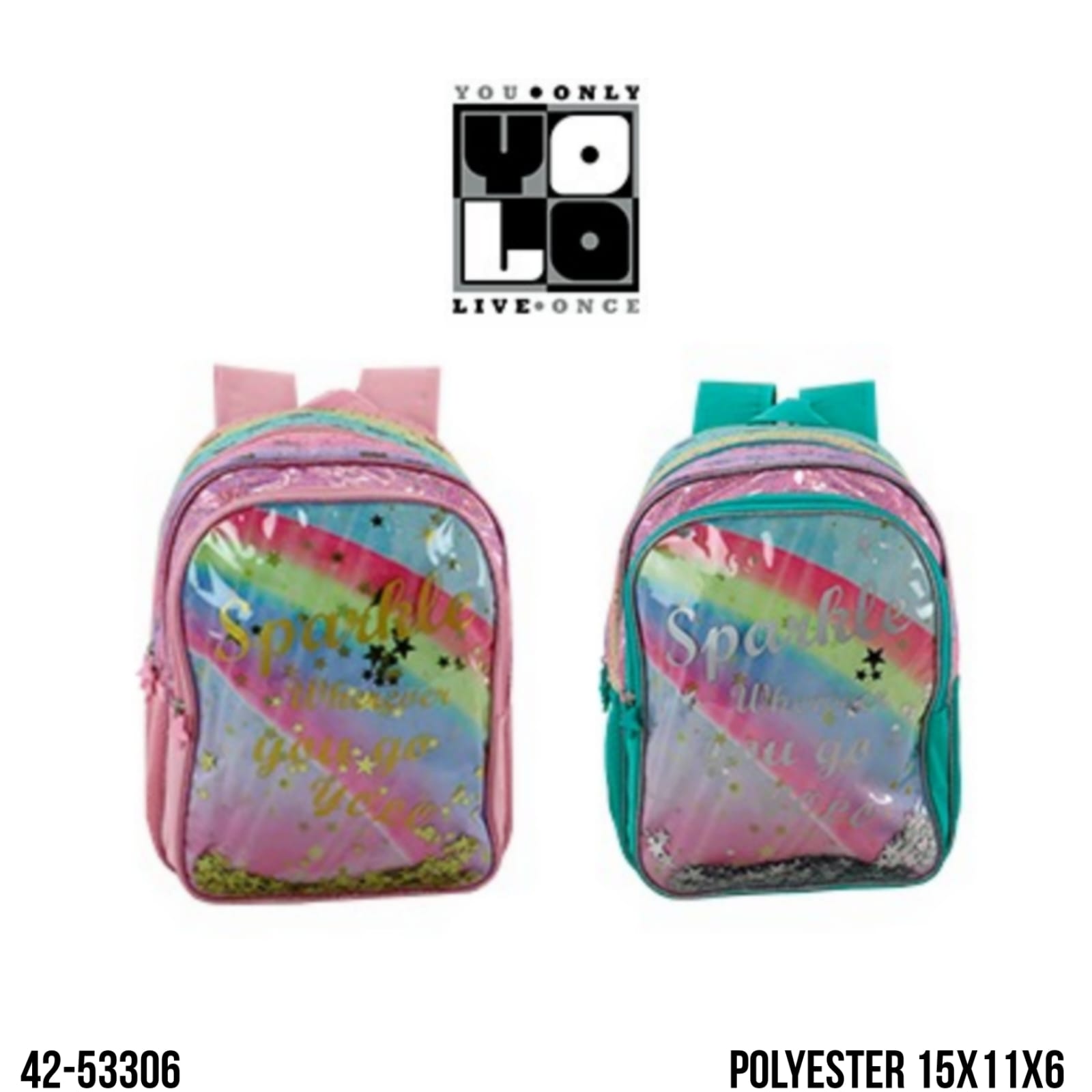 YOLO MOCHILA (15X11X6) – 42-53306 – Derek