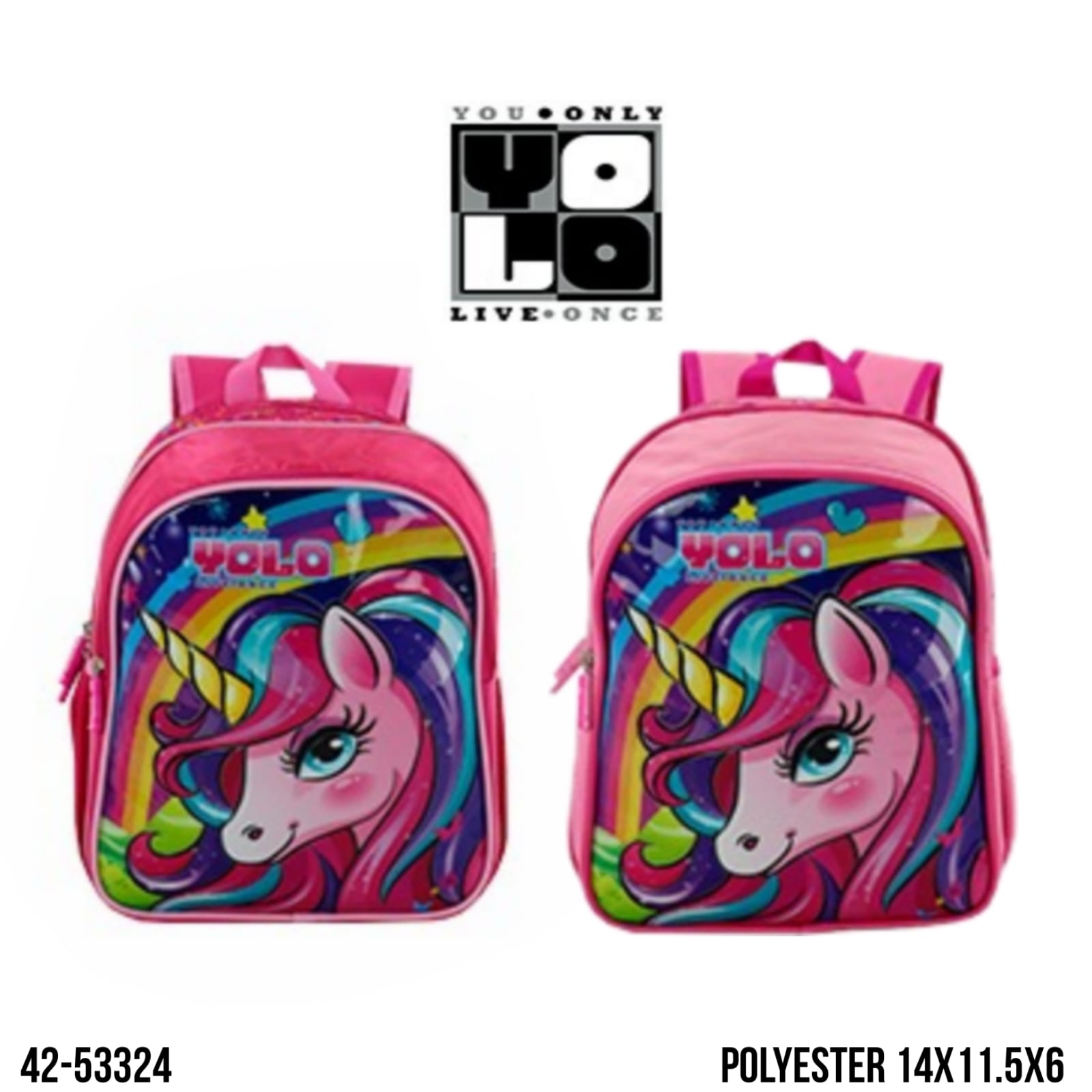 YOLO MOCHILA (14X11.5X6) – 42-53324 – Derek