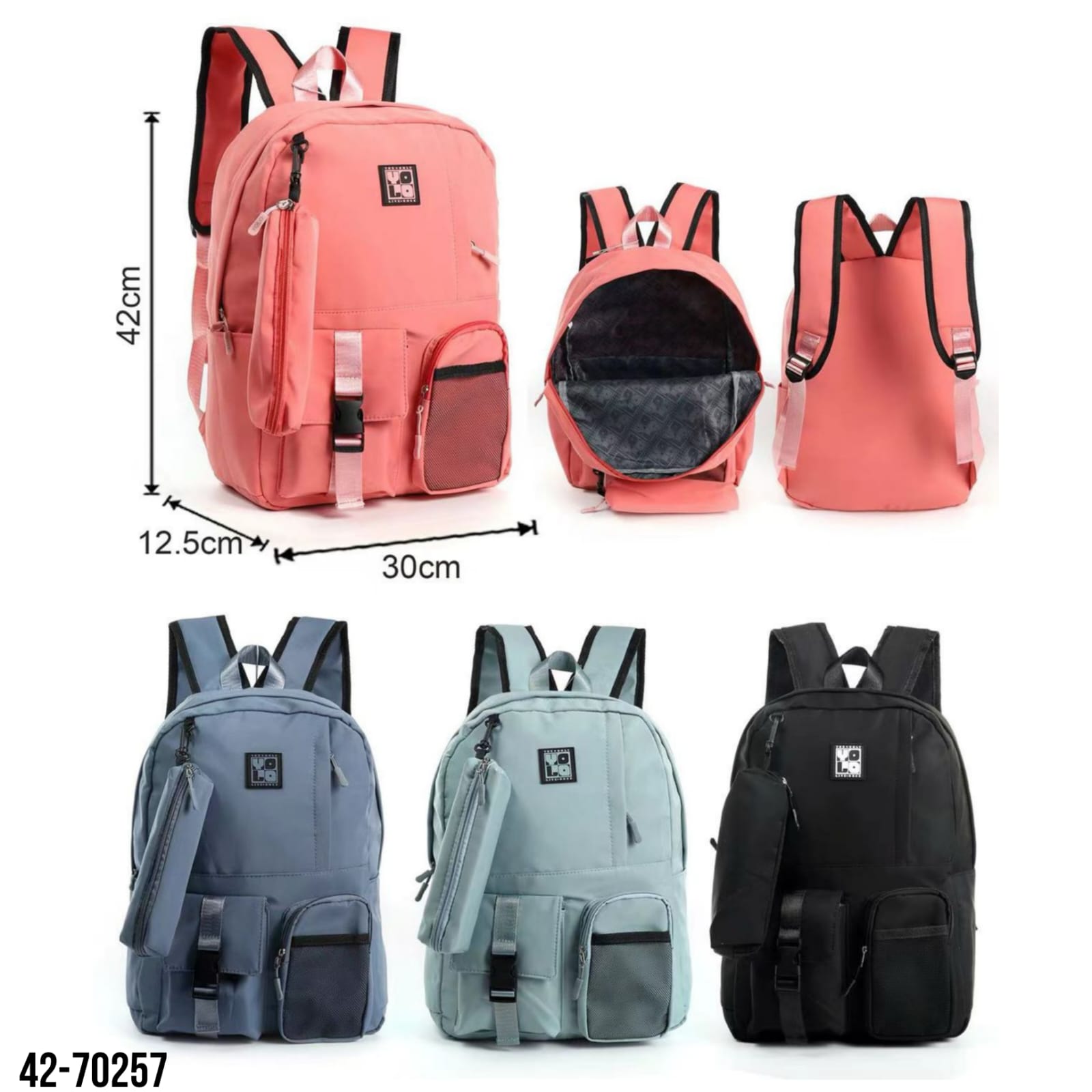 MOCHILA YOLO (2 PZS) – 42-70257 – Derek