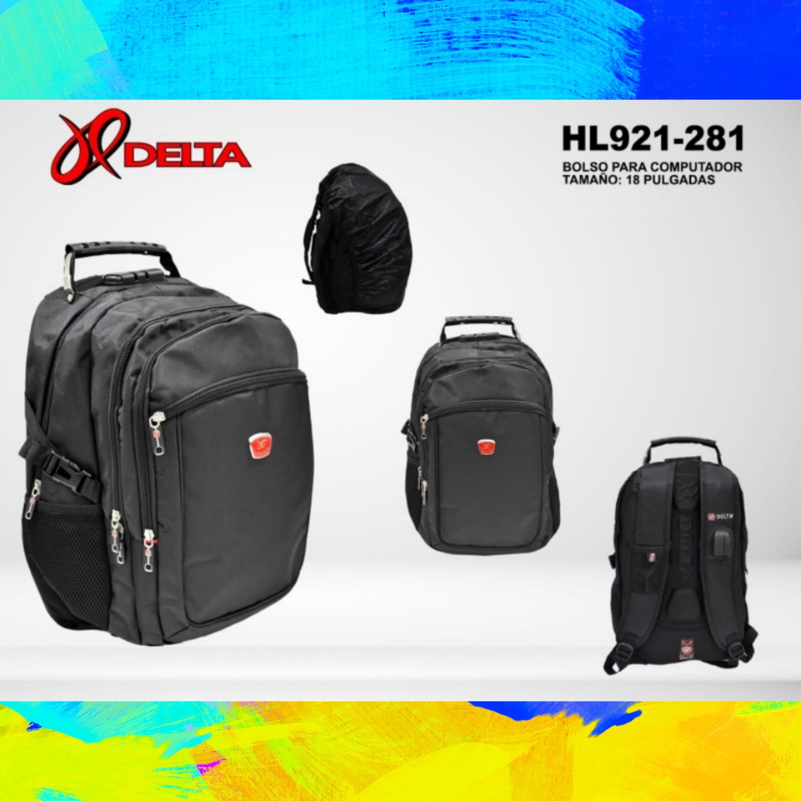 DELTA MOCHILA BOLSO/COMPUTA(18PLG) – HL921-281 – Derek
